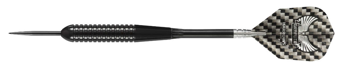 HARROWS BLACK ARROW - Fléchettes en acier - 21g - Laiton | Darts ...